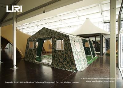 China 2m Outdoor Event Tents Camouflage Military Field Stationing Aluminum Warehouse Folding Tent for sale