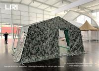China 2m Outdoor Event Tents Camouflage Military Field Stationing Aluminum Warehouse Folding Tent for sale