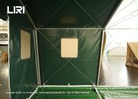 China 2m Outdoor Event Tents Camouflage Military Field Stationing Aluminum Warehouse Folding Tent for sale