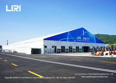 China 25m Outdoor Exhibition Tents Waterproof Strong Aluminum Airshow Enclosed for sale