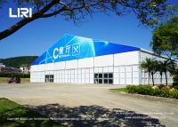 China 25m Outdoor Exhibition Tents Waterproof Strong Aluminum Airshow Enclosed for sale
