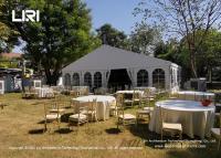 China Four Channel Aluminum Tent with White pvc cover For Outdoor Wedding Events for sale