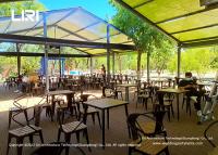 China Big 20x40 Clear Top Glamping Cabana Tent Restaurant Outdoor Dining for sale