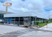 China 20m 30m 40m Hard Wall Thermal Roof Cube Structure Tent For Showroom for sale