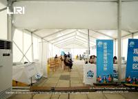 China Quick Assembly Disassembly Emergency Medical Tents With Aluminium Structure PVC Fabric Covers for sale