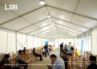 China Quick Assembly Disassembly Emergency Medical Tents With Aluminium Structure PVC Fabric Covers for sale