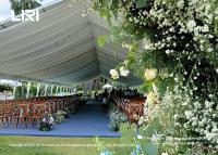 China White 12x42m Waterproof Outdoor Event Tents Marquee Carnival Party Wedding for sale