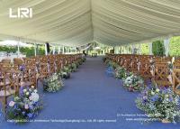 China New Party Tent 12x42m White Color Aluminum Tent For Outdoor Wedding Events for sale