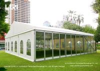 China 20M Span Width Luxury Wedding Outdoor Party Tents Permanent Construction for sale