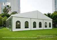 China 20M Span Width Luxury Wedding Outdoor Party Tents Permanent Construction for sale