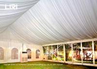 China 20M Span Width Luxury Wedding Outdoor Party Tents Permanent Construction for sale