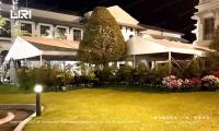 China Flame Retardant M2 Outdoor Event Tents Clear PVC Window Sidewalls UV Resistant for sale
