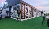 China IFAI Polyester Textile Cover Outdoor Event Tents Wedding Marquee for sale