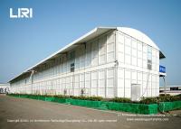 China 15m X 30m Dome Roof Glass Wall Double Decker Tent For Trade Shows for sale