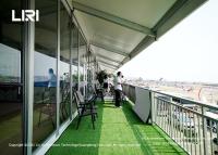 China 15m X 30m Dome Roof Glass Wall Double Decker Tent For Trade Shows for sale