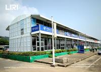 China 15m X 30m Dome Roof Glass Wall Double Decker Tent For Trade Shows for sale
