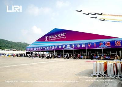 China 15m 20m 30m 40m 50m Outdoor Event Tents For Aerospace Trade Expo for sale
