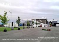 China Arcum Double Decker Tent With ABS Hard Glass Walls For Sport Event for sale