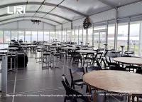 China Arcum Double Decker Tent With ABS Hard Glass Walls For Sport Event for sale