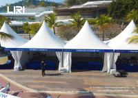 China China Liri High Peak Pagoda Party Tent White Color For Trade Shows for sale