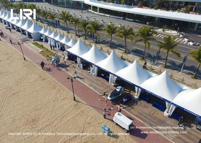 China China Liri High Peak Pagoda Party Tent White Color For Trade Shows for sale