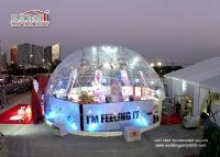 China Beautiful Aluminium Frame Half Sphere Tent Construction Tent for Festival for sale