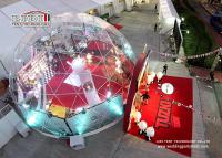 China Beautiful Aluminium Frame Half Sphere Tent Construction Tent for Festival for sale