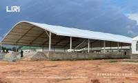China Arcum Shape Outdoor Event Tents Movable Permanent Sport Tent for sale