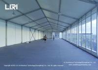 China China Liri White Color Marquee Tent 10x40m  With ABS Wall  For Outdoor Events for sale