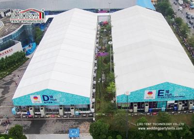China Custom White Outdoor Exhibition Tents Aluminum Hajj Tent For Ramadan for sale