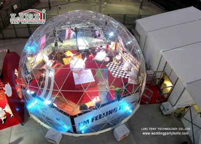 China Transparent Geodestic Tent  Event Outdoor Party Tents For Carnival with 16m Diameter for sale