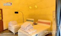 China 7m Outdoor Half Oval Ball Glamping Dome Tent For Hotel Tube Type for sale