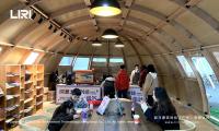 China Panoramic Ellipse Campsite Glamping Hotel Tent All Timber Frame for sale