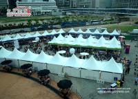 China Waterproof UV Pagoda Tent 5x5m with High Peak Canopy for Weding Parties for sale