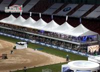 China Waterproof UV Pagoda Tent 5x5m with High Peak Canopy for Weding Parties for sale