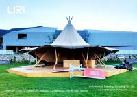 China 4sqm Huge Tipi Tent For Outdoor Events Big Parties Wedding Receptions for sale