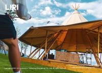 China 4sqm Huge Tipi Tent For Outdoor Events Big Parties Wedding Receptions for sale