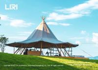 China 4sqm Huge Tipi Tent For Outdoor Events Big Parties Wedding Receptions for sale