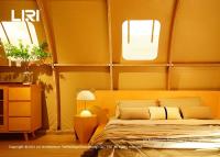 China Camp Family Tourist Luxury Glamping Tents Flame Retardant Anti UV for sale