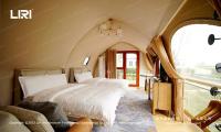 China Special Luxury Glamping Tents Hotel Snow Load 75kg/Sqm 4m Clear Span for sale
