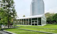 China Flame Retardant M2 Outdoor Wedding Tents Clear PVC Window Sidewalls UV Resistant for sale