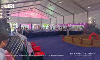 China Fire Retardant Party Event Tent With White PVC Sidewalls  IFAI for sale