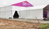 China Fire Retardant Party Event Tent With White PVC Sidewalls  IFAI for sale