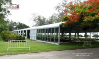China 850g/sqm Big Aluminum Frame Wedding Tent For Outdoor Party 1500 People for sale