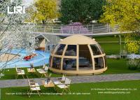 China 5M Bookstore Panorama Dome Tent For Restaurant Outdoor Dining Glamping for sale