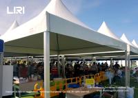 China Easy To Install Pagoda Tent Aluminum Structure White PVC For Anti - Epidemic for sale