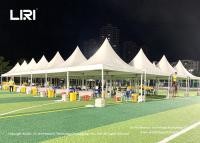 China Easy To Install Pagoda Tent Aluminum Structure White PVC For Anti - Epidemic for sale