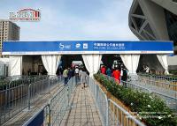 China Waterproof Amazing Clear Span Tent for China Open /  Flame Retardant Double Decker Tent for sale