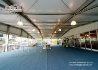 China Waterproof Amazing Clear Span Tent for China Open /  Flame Retardant Double Decker Tent for sale