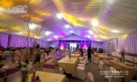 China White Outdoor Canopy Tent / Sun Shade wedding ceremony tents for luxurious wedding event for sale
